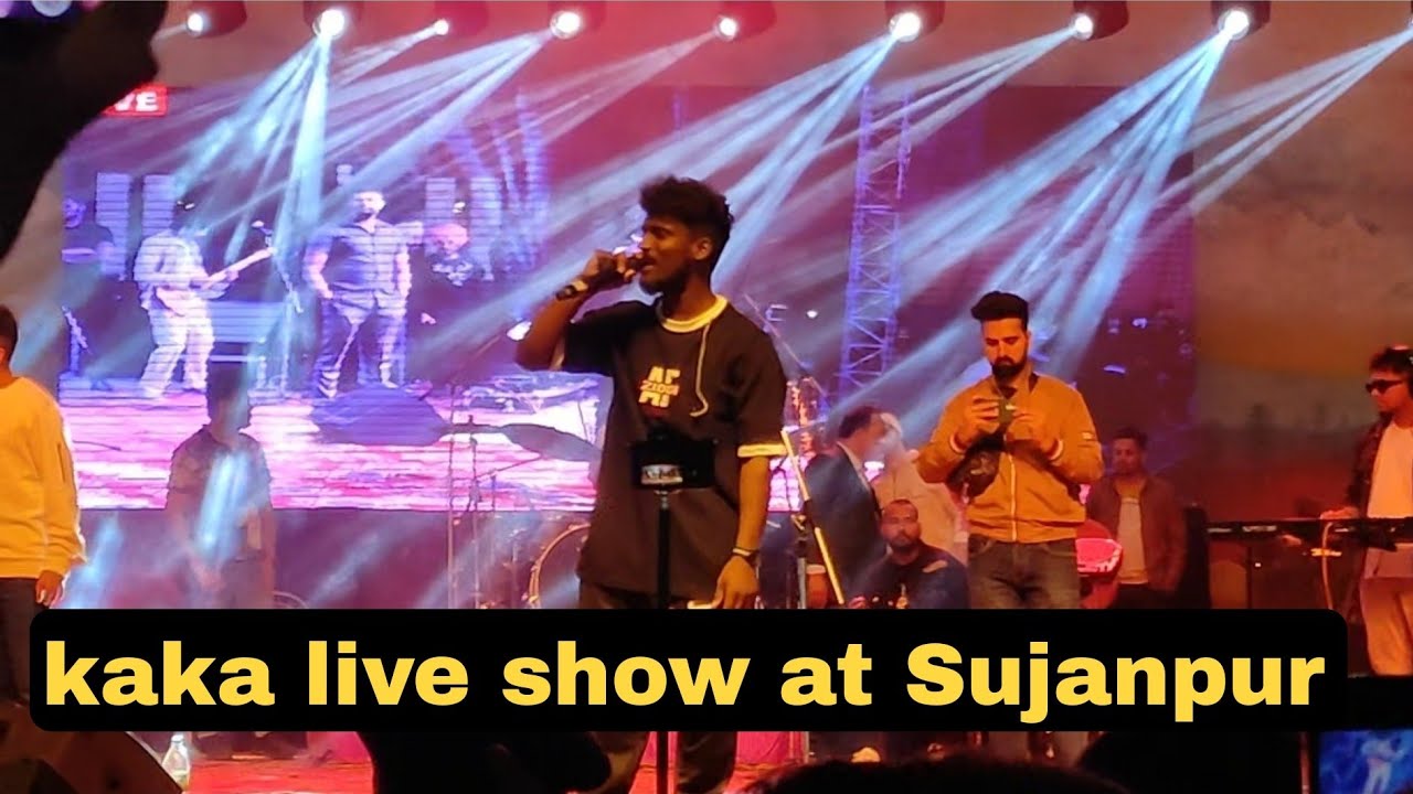 Kaka Live Show At Sujanpur !!kaka live concert Hamirpur Himachal ...
