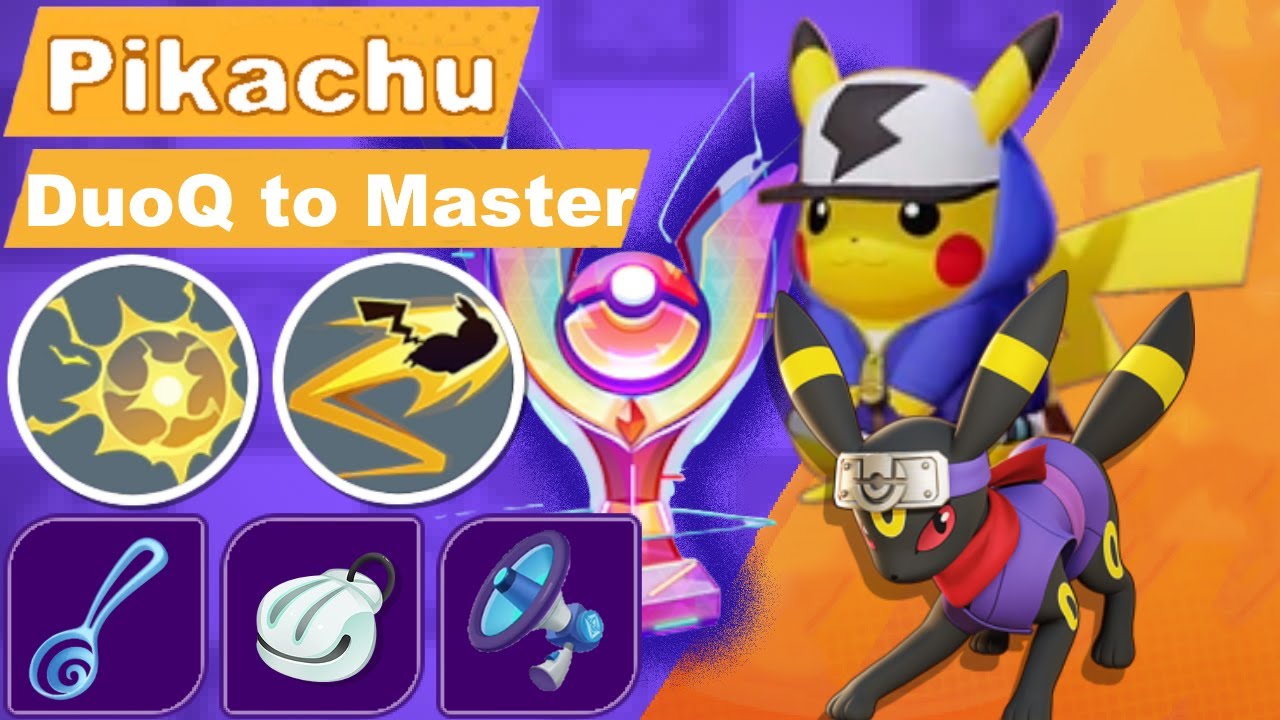 Pokemon Unite | Climb to Master | DuoQ Pikachu & Umbreon | Season 26 ...