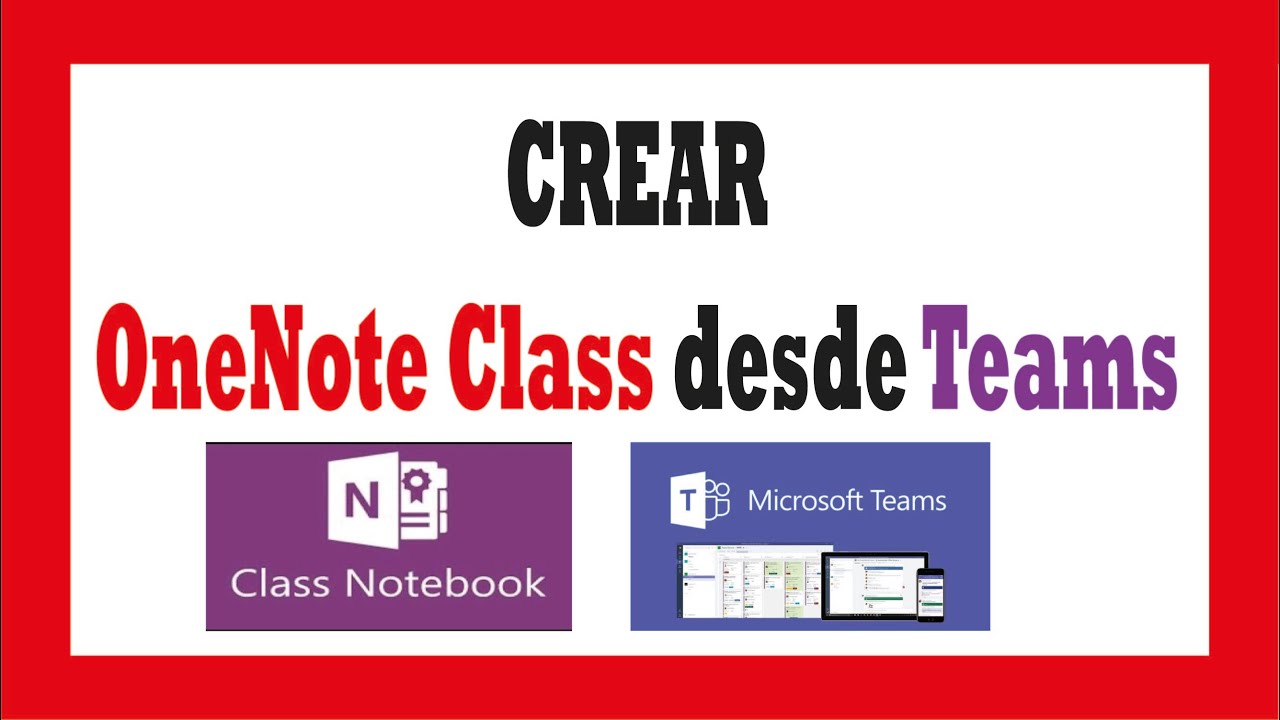 Crear blog de notas de clase desde teams - OneNote Class - YouTube