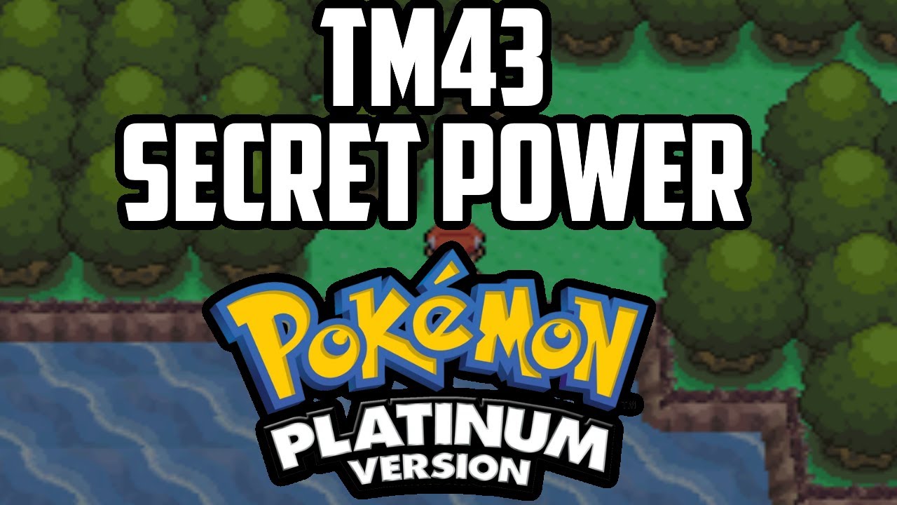 Where to Find TM43 Secret Power - Pokémon Platinum - YouTube