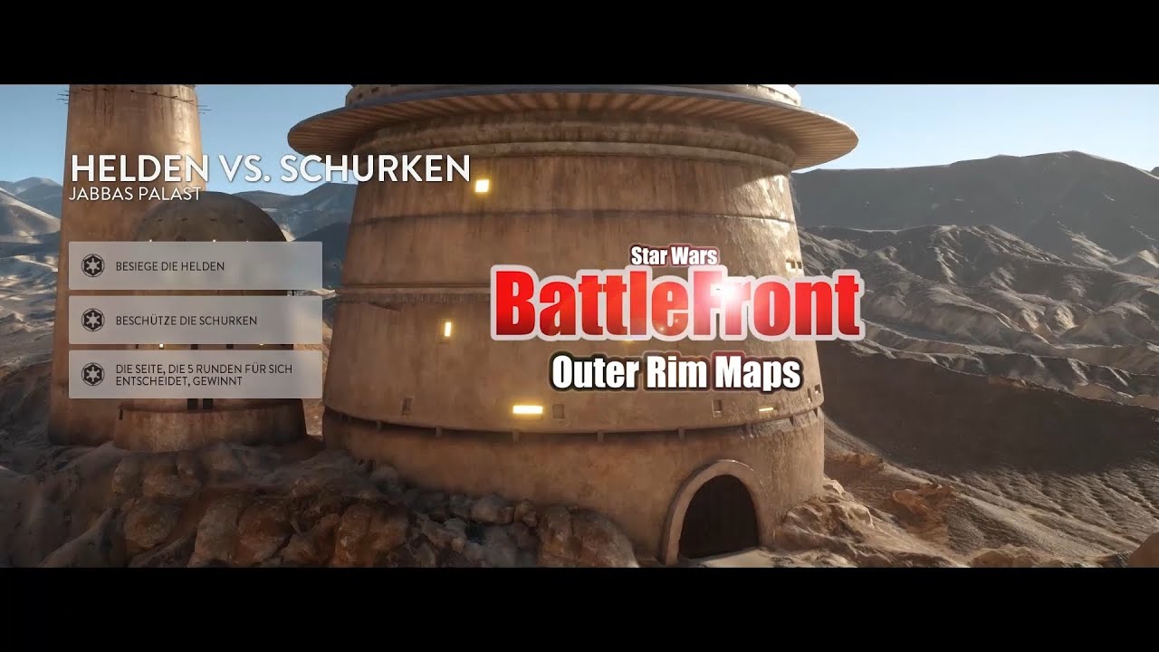 Star Wars Battlefront - Outer Rim Maps - YouTube