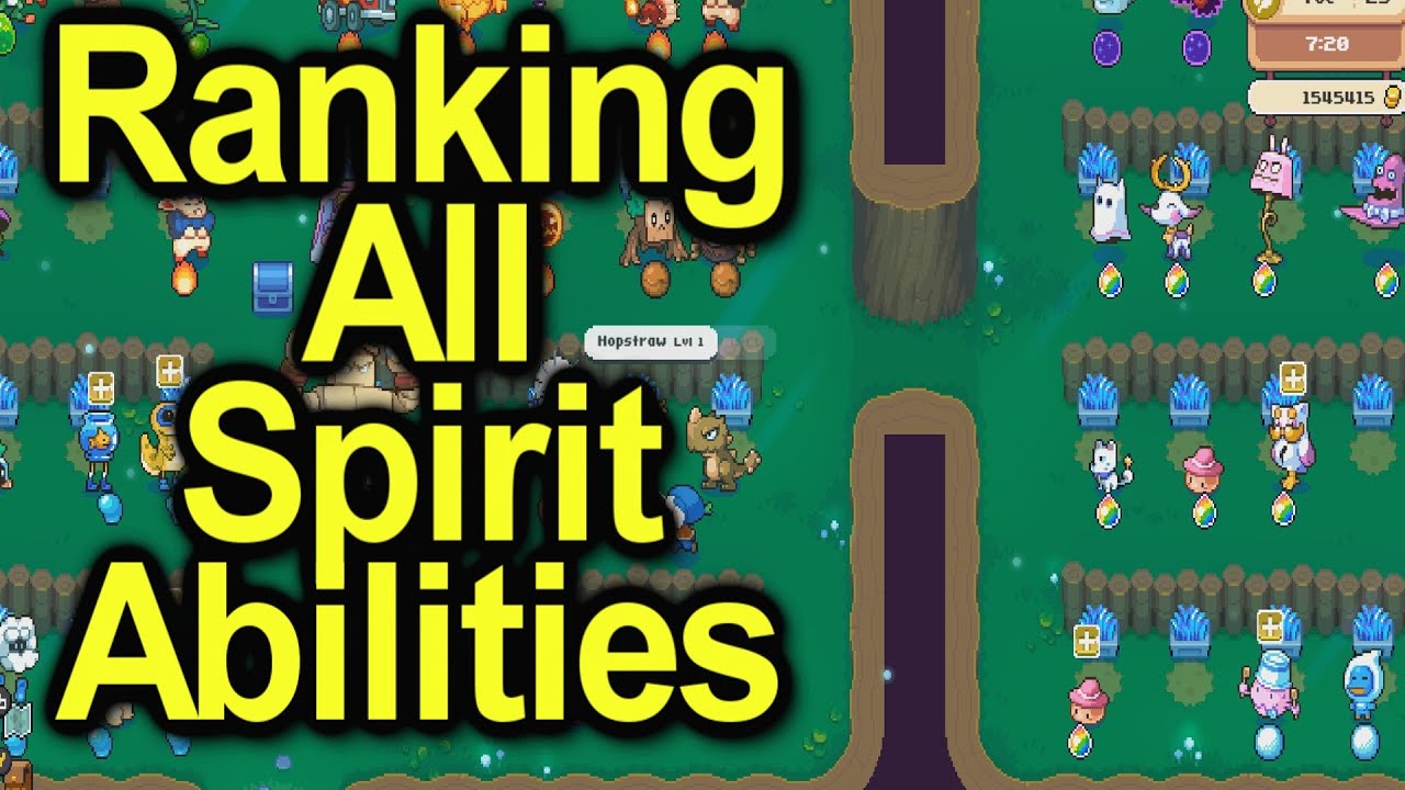 Ranking All Spirit Abilities | Moonstone Island - YouTube