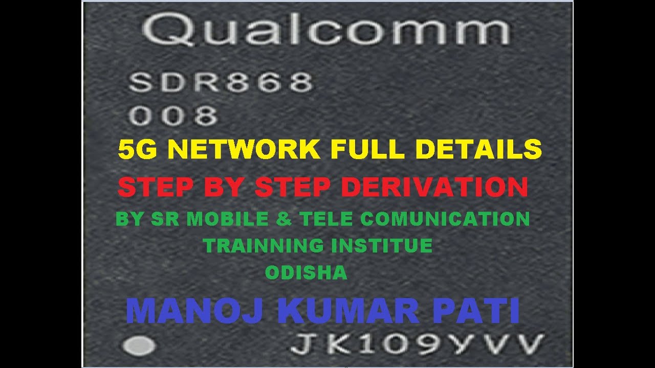 "SDR868 5G Transceiver IC – Full Signal Breakdown & Network Derivation ...