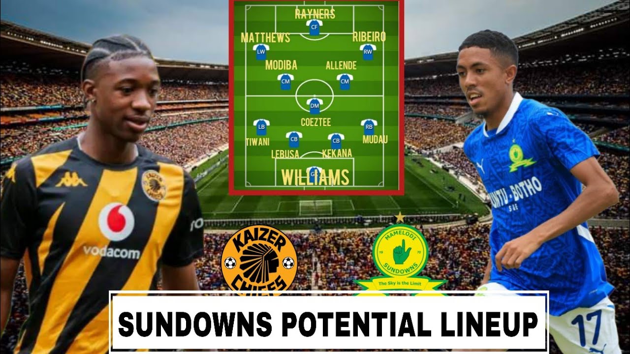 MATCH DAY!!! Mamelodi Sundowns vs Kaizer Chiefs Potential Starting ...