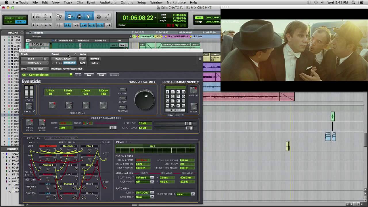Voice Effects Delays and Pitch shift - YouTube
