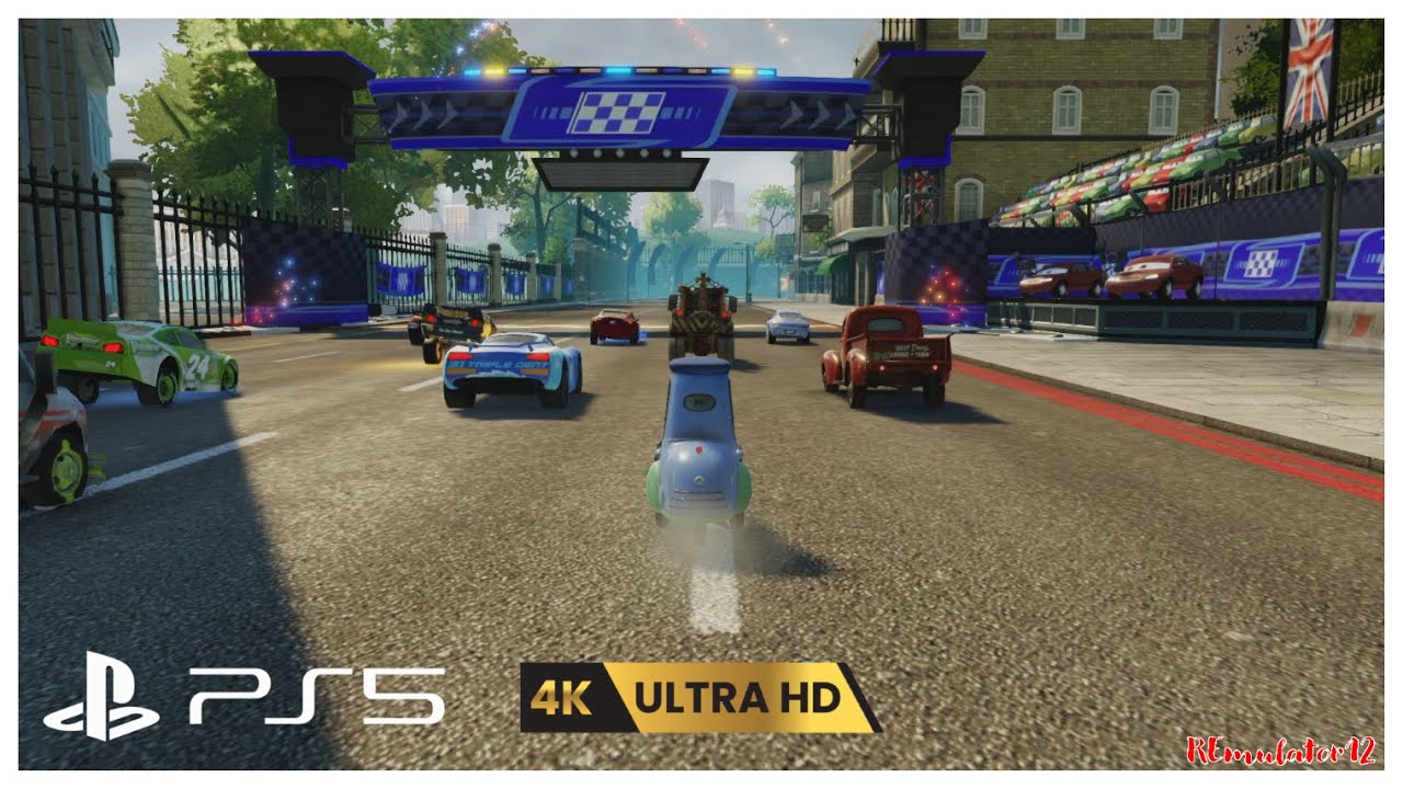 Cars 3 Driven To Win『PS5』Gameplay | Guido - Race (Cup Series) | London ...