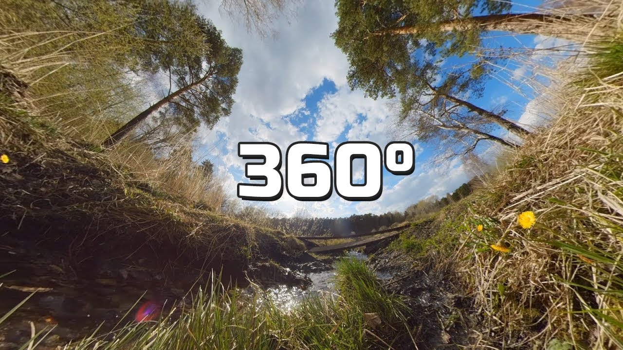 360° VR Virtual Nature For Relaxation & Meditation | Beautiful Spring ...