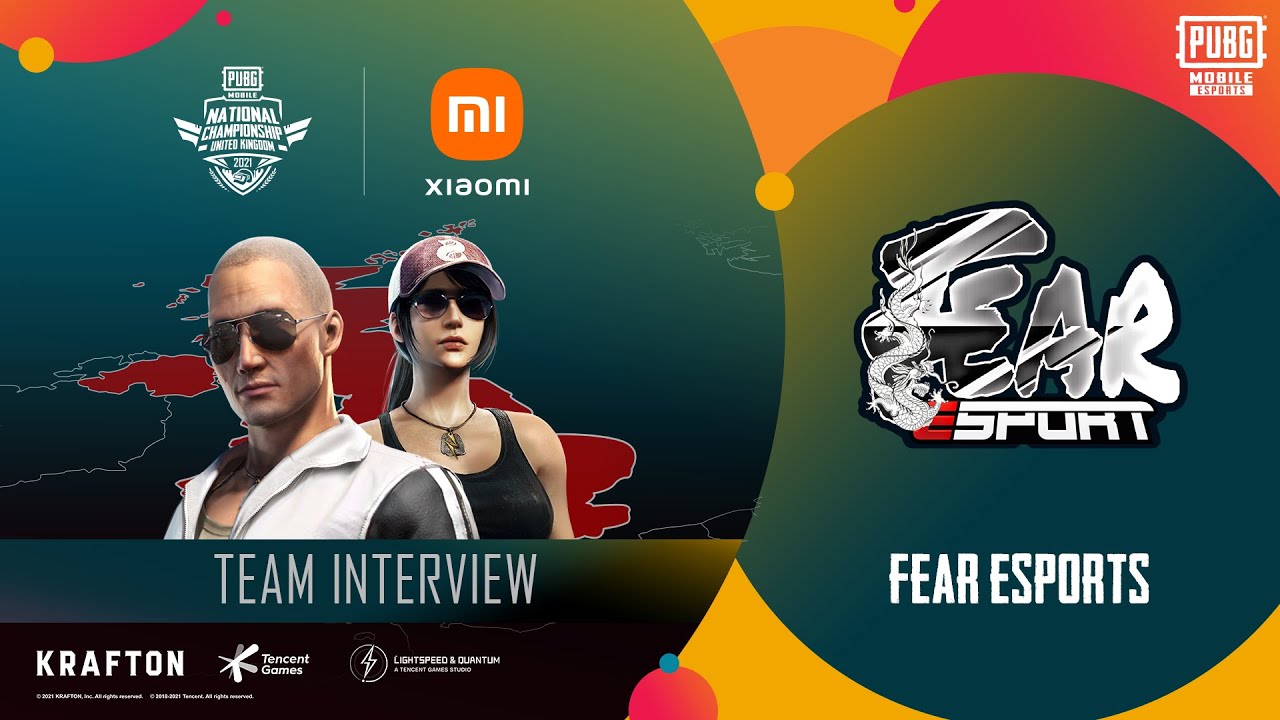 PUBG MOBILE National Championship United Kingdom | Team Interview | Fear eSports - YouTube