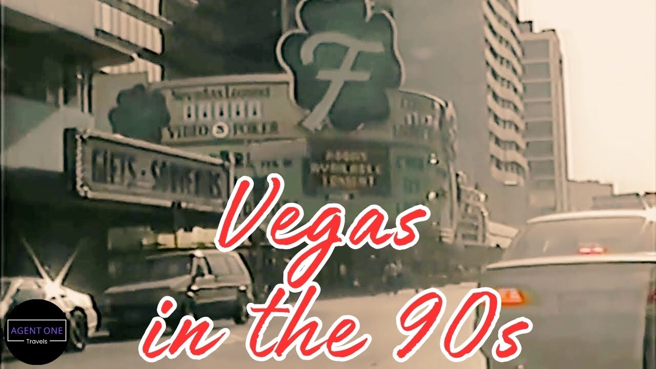 Driving down Fremont Street in 1992 - Las Vegas - YouTube