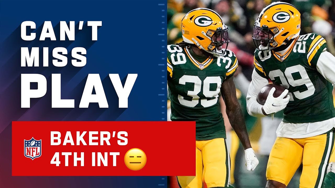 Baker Gives the Packers 1 Last Gift - YouTube