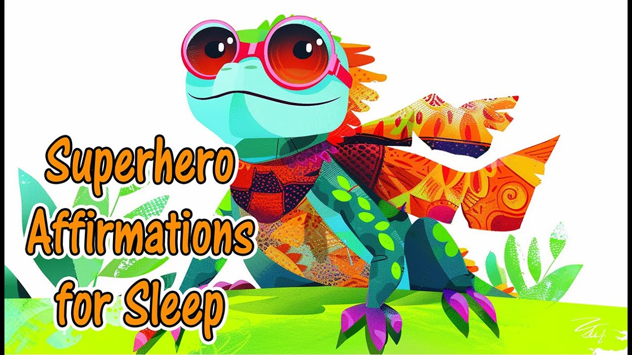 Enchanting SUPERHERO Lullabies with Positive Affirmations for Kids ...