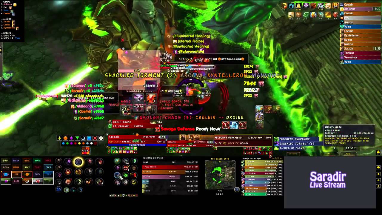 Archimonde - Raven Knights Hellfire Citadel Heroic - YouTube