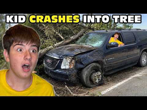 Kid Temper Tantrum CRASHES Vehicle - Dad Swears! [Original]