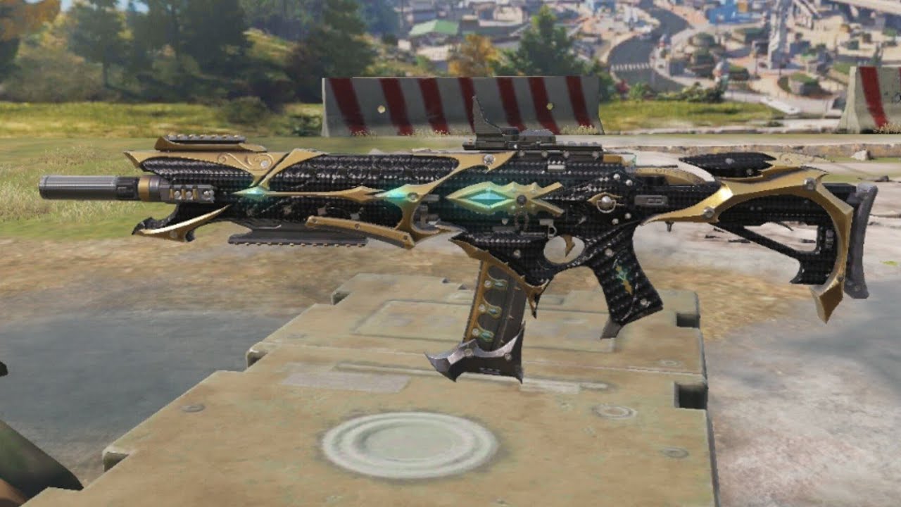 COD MOBILE-BR-MY Alternate M4 BlackGoldRoyal Legendary Alcatraz Build ...