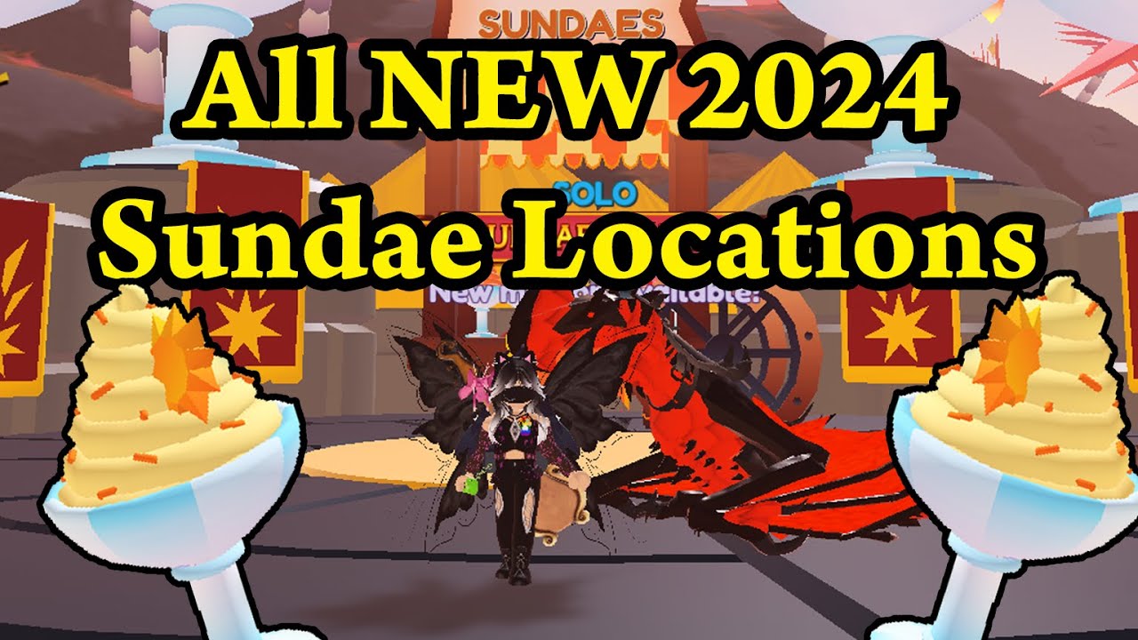 NEW all 6 Sundae Locations 2024! Solstice Event Sundaes Revealed ...