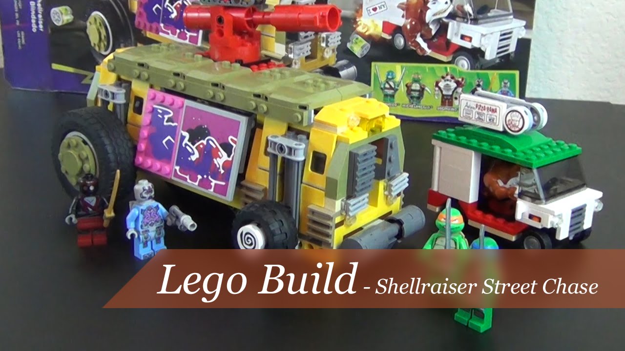 Let's Build - Lego Ninja Turtles The Shellraiser Street Chase Set ...