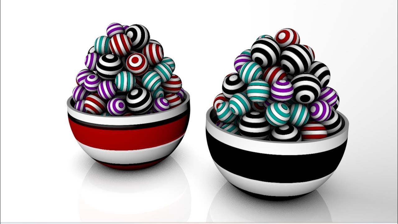 Making 3D Composition using Dynamic in Cinema 4D Tutorial - YouTube