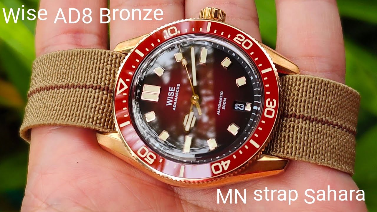 Wise AD8 Bronze (AD851B.C) with Sahara MN. - YouTube