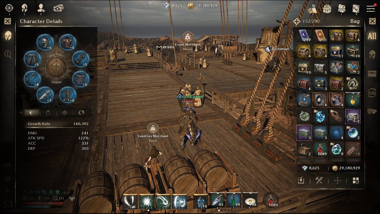 Night Crows Summon & Craft Gears GR Increase Process - YouTube