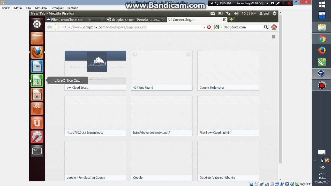 Menambah Kapasitas Penyimpanan Owncloud - UAS Praktikum Cloud Computing - YouTube