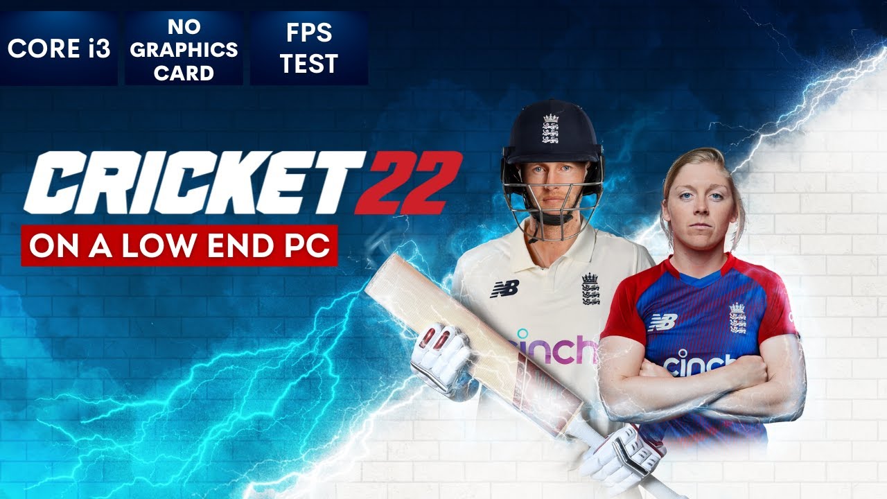 Cricket 22 gameplay on Low End PC 2023 | NO Graphics Card | i3 - YouTube