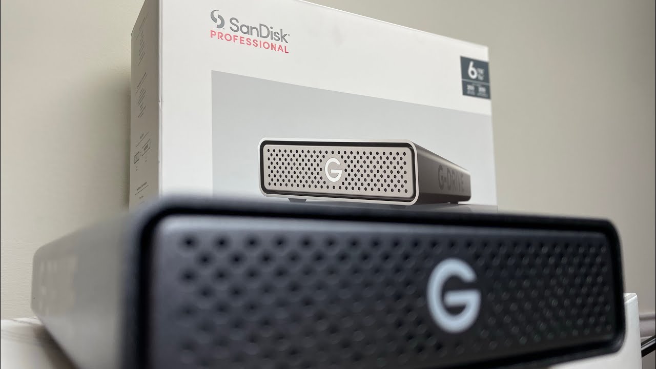 Sandisk G-Drive 6TB External Hard Drive - YouTube