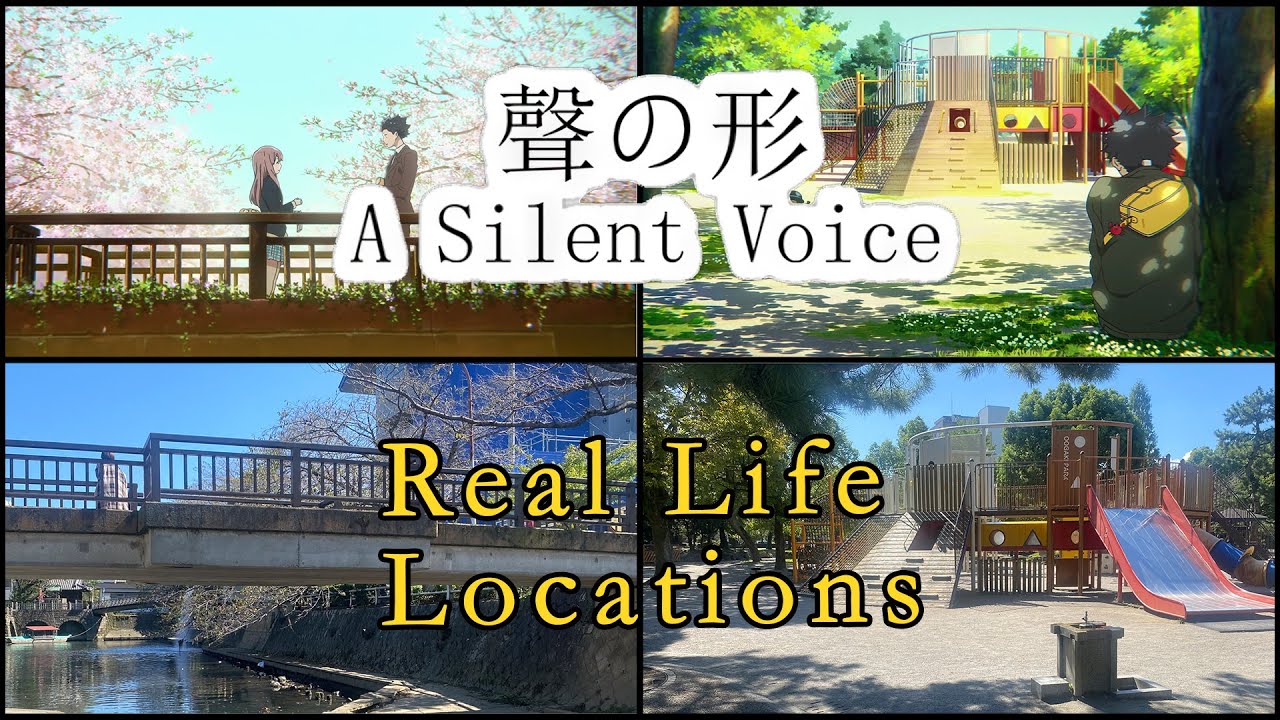 Real life locations of "A Silent Voice" (In 2024) - YouTube