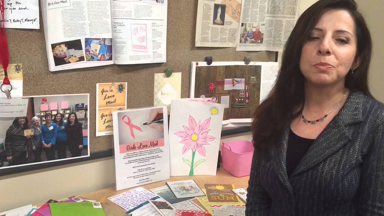 Girls Love Mail: Letters to Breast Cancer Women - YouTube