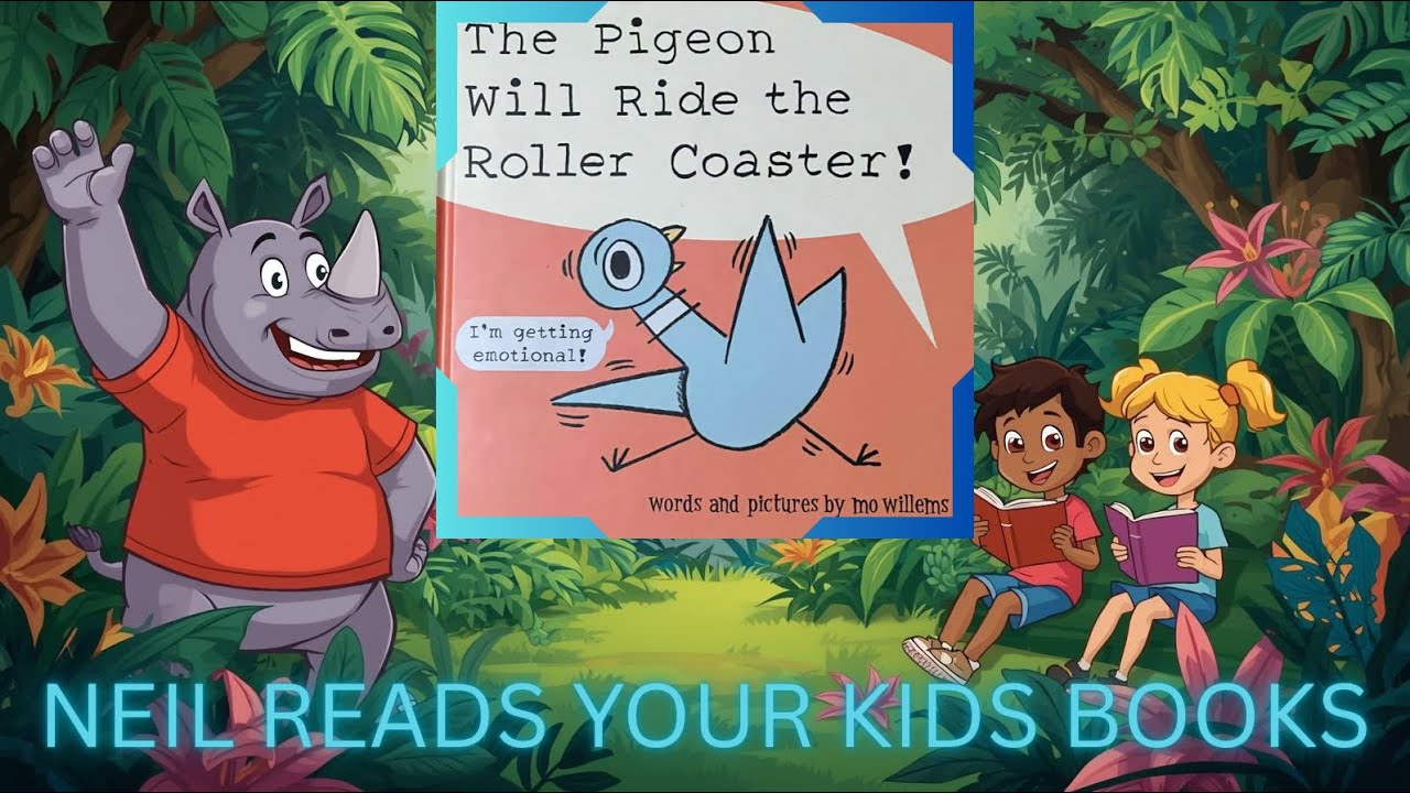 The Pigeon will ride the Rollercoaster! - Kids Books Narration - NRYKB ...