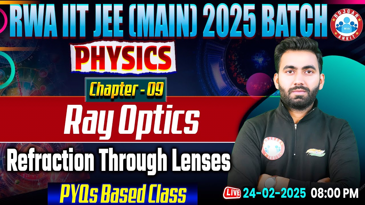 JEE Mains Physics Chapter 9 Ray Optics | Physics PYQs For IIT JEE Mains ...
