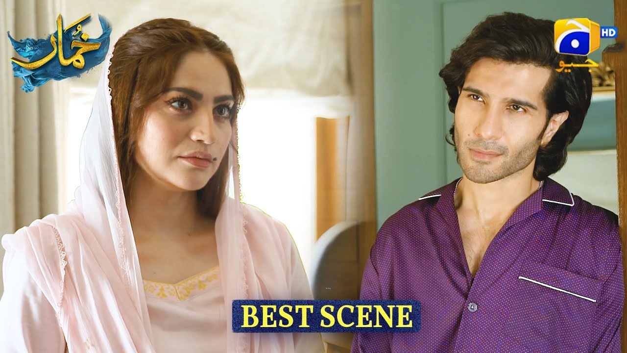Khumar Episode 12 | 𝐁𝐞𝐬𝐭 𝐒𝐜𝐞𝐧𝐞 𝟎𝟐 | Feroze Khan - Neelam Muneer - Agha Mustafa | Har Pal Geo ...