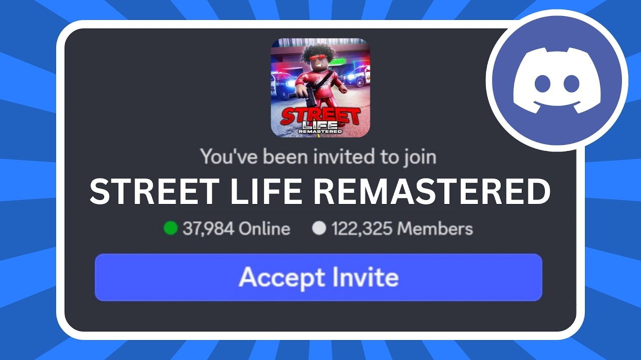 How to Join Street Life Remastered Discord Server - YouTube