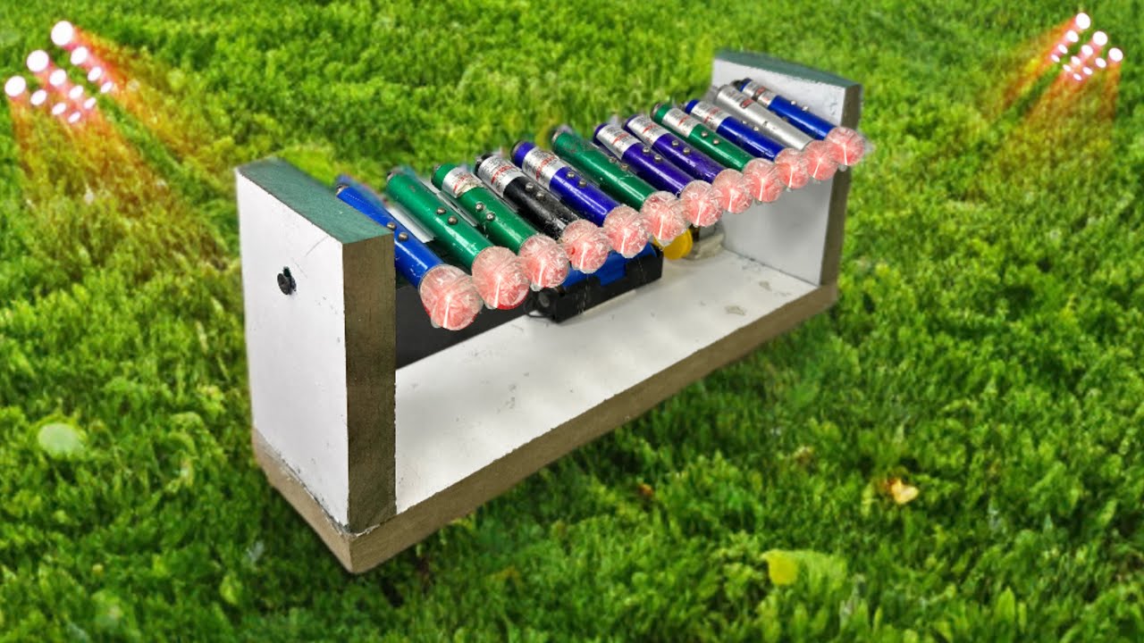 How To Make DJ Light At Home | Dj Light Kaise Banaye | DJ Laser Light ...