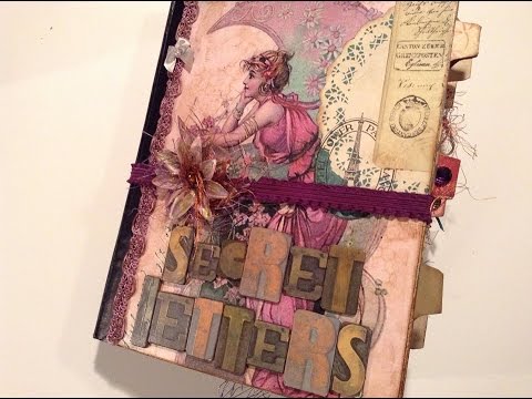 Altered Composition Book transformed - part 1 - into a Vintage Junk ...