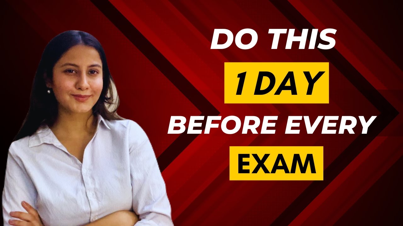 A MUST for all | Do this before every exam | Super practical exam tips ...