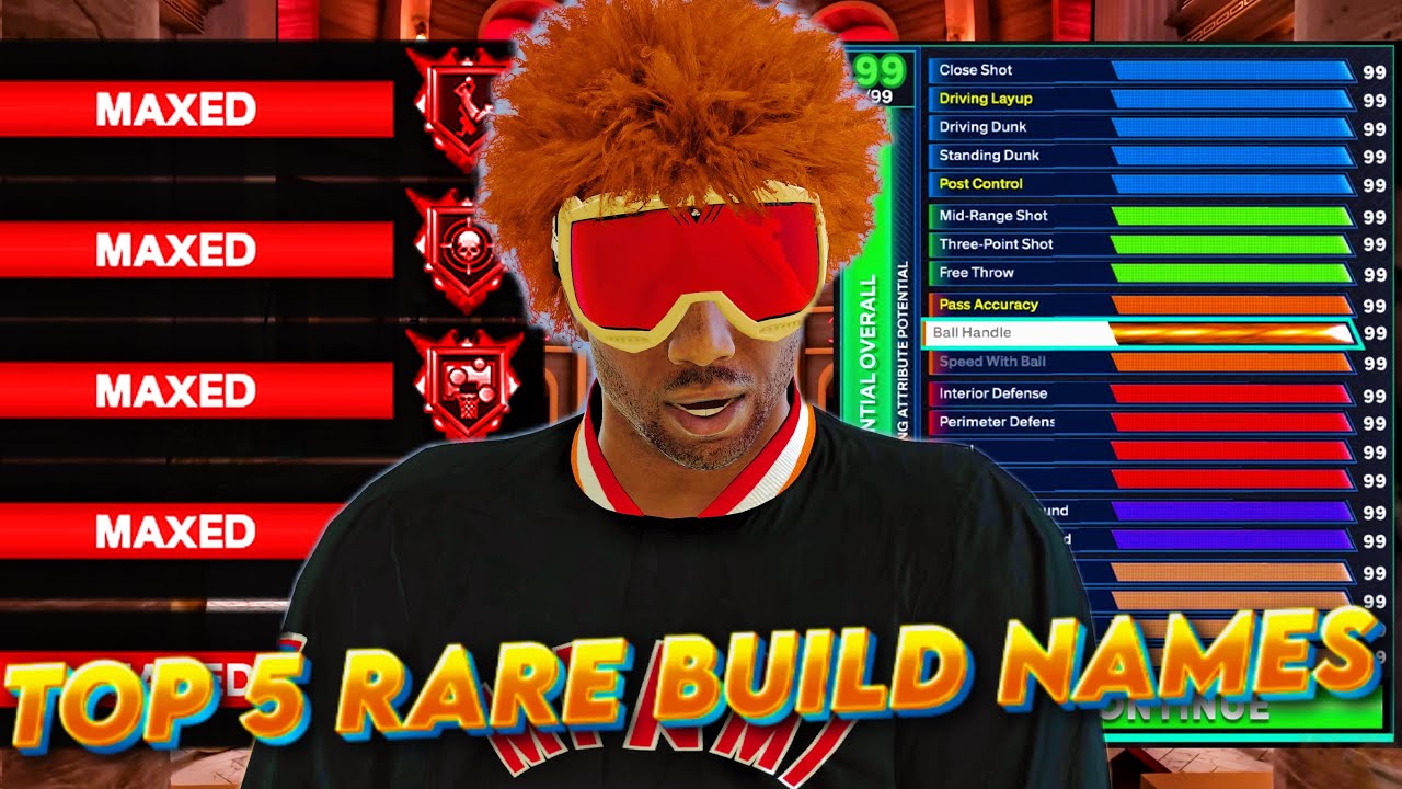 HERE ARE THE *TOP 5 RARE BUILDS* THAT YOU HAVE NEVER SEEN BEFORE ON NBA ...