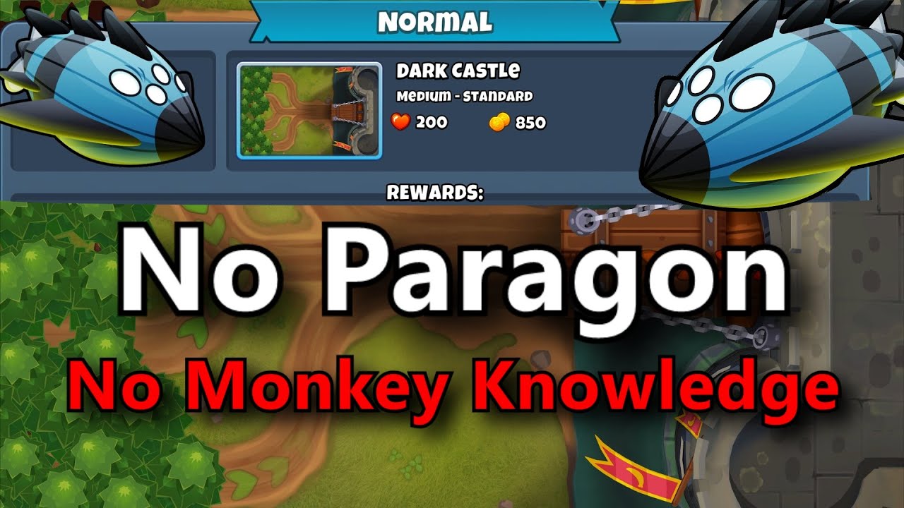 BTD6 Vortex Normal || No Monkey Knowledge || Dark Castle - YouTube