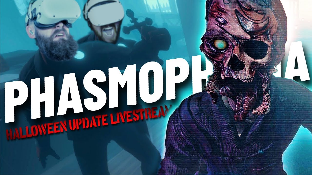 VR GHOST HUNTING in the NEW PHASMOPHOBIA UPDATE // The scariest VR game ...