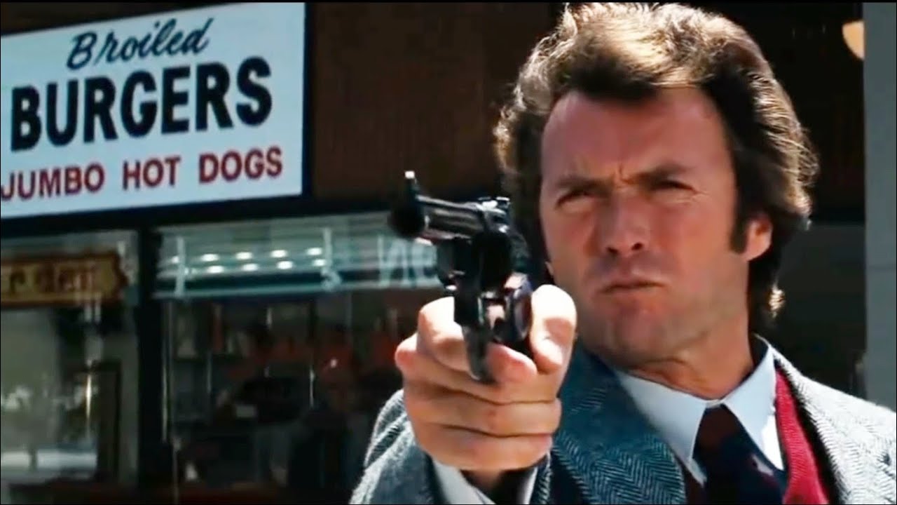 DIRTY HARRY - BANK ROBBERY IN PROGRESS - YouTube