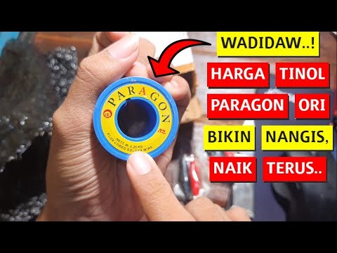 Unboxing Timah Solder dari Cirebon: Berapa harga Tinol Paragon Original ...