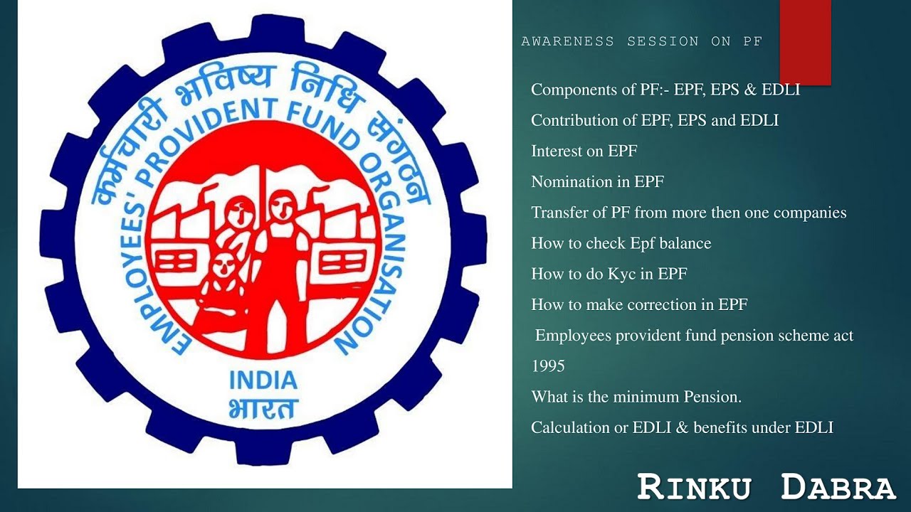EPF - Employees' Provident Fund - YouTube