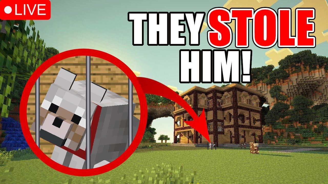 They Stole My Dog!! Minecraft Live SMP - Nugget SMP - YouTube