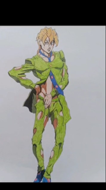 Watch this Fugo Drawing | Jojo | Golden wind - YouTube