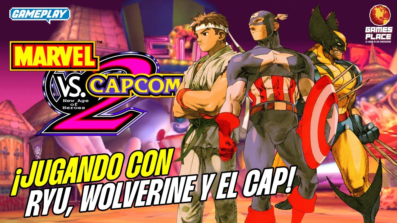 Jugamos con el Cap Ryu y Wolverine en MARVEL vs. CAPCOM 2!! • Games ...