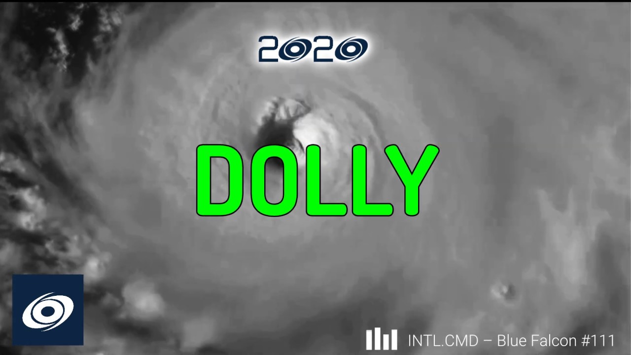 The Track of Tropical Storm Dolly (2020) - YouTube