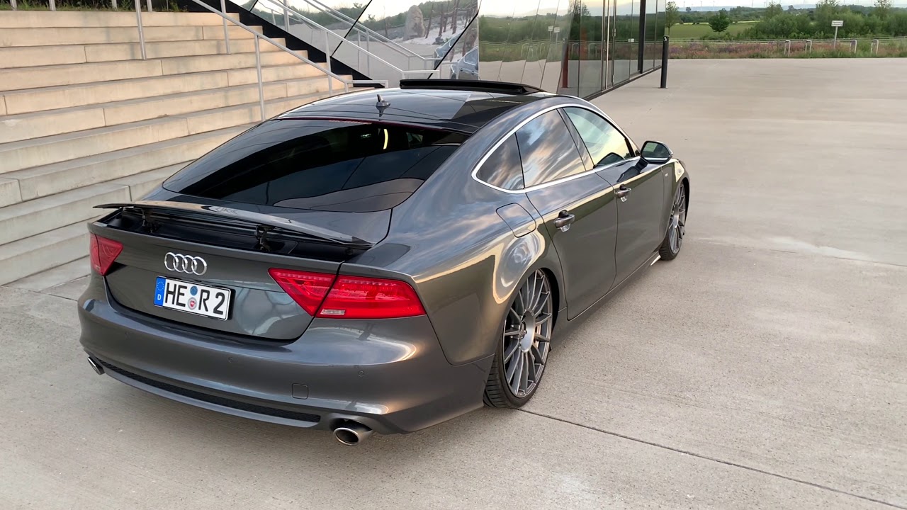 Audi A7 BAGGED BY DK RACE - YouTube