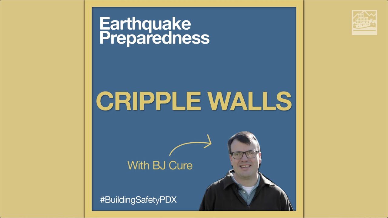 Cripple Walls | Earthquake Preparedness | Building Safety Month - YouTube