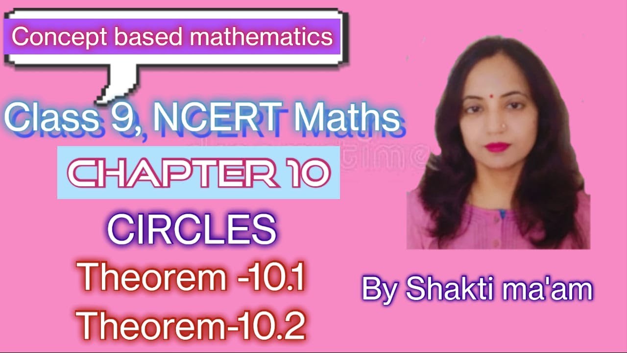 THEOREM 10.1, THEOREM 10.2 PROOF|CHAPTER 10 CIRCLES|CHAPTER 10|CIRCLES ...