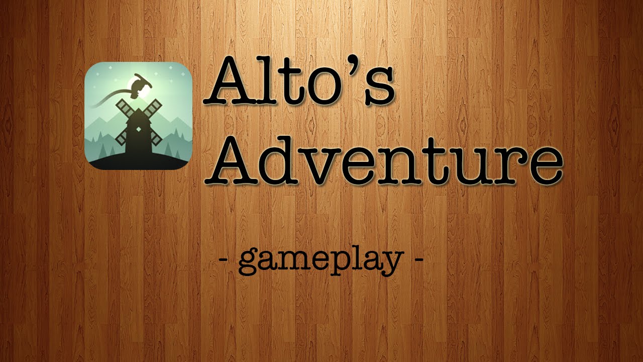 Alto's Adventure [by Snowman] - iPad Gameplay - YouTube