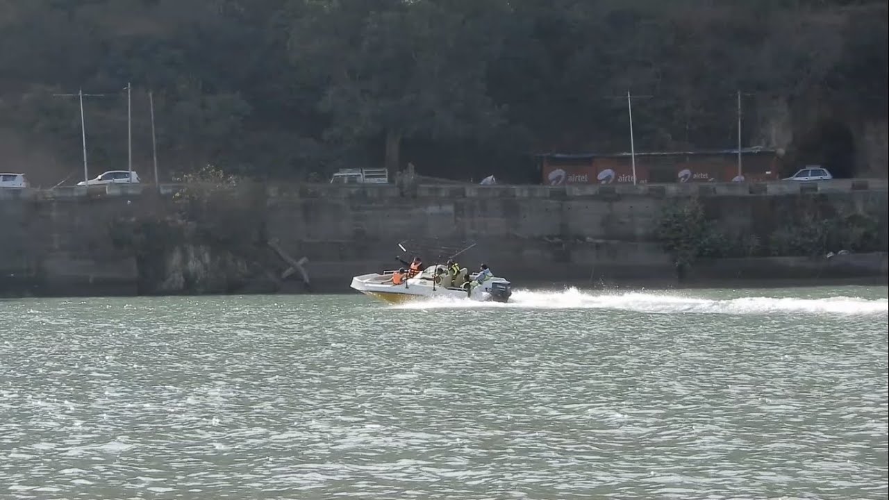 Jet boat ride in Satluj River at Tattapani near Shimla || Himachal ...